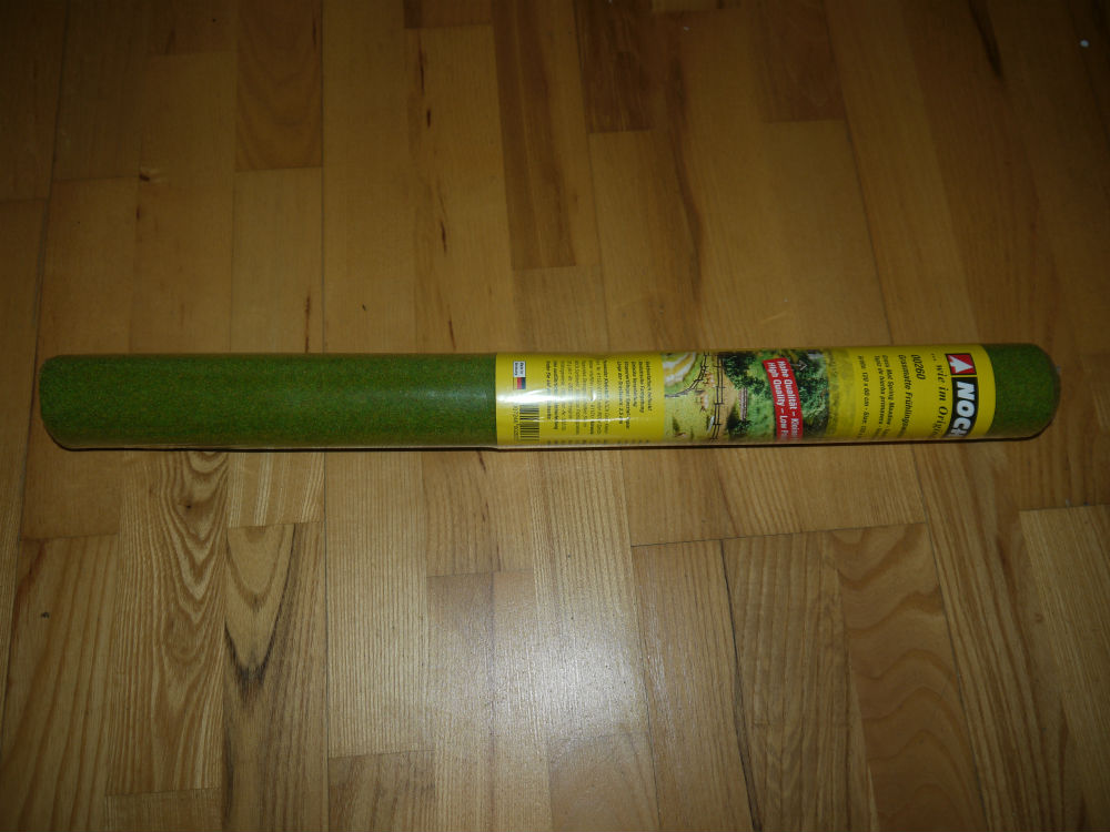 NOCH 00260 Græsmåtte i rulle 120x60 cm, Nyt - Elos Modeltog og Hobby