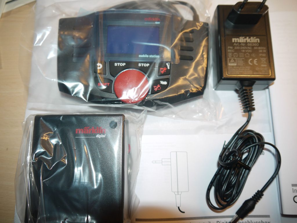 Märklin 60657 Mobilstation 2 ( Den Sorte. Med trafo 66361 36 VA og dig ...