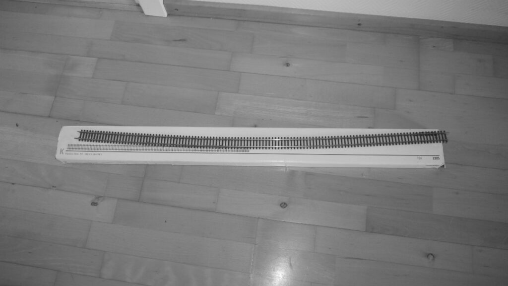 Marklin 2205 K skinne 90 cm Lang Ny, H0 AC Pris pr stk - Elos Modeltog ...