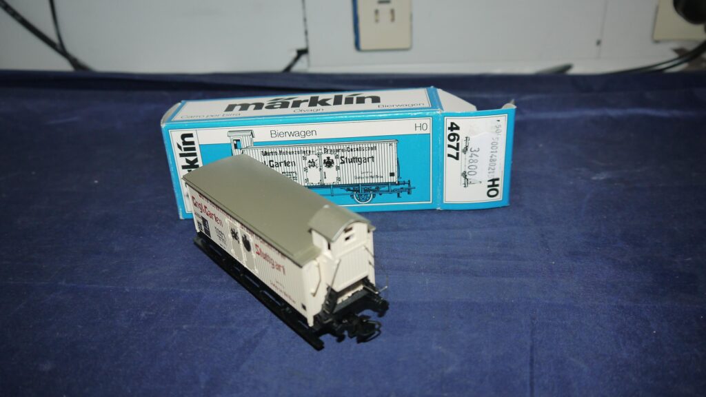 Marklin 4677 CNGL Carten Stuttgart Ølvogn Som Ny i æske - Elos Modeltog ...